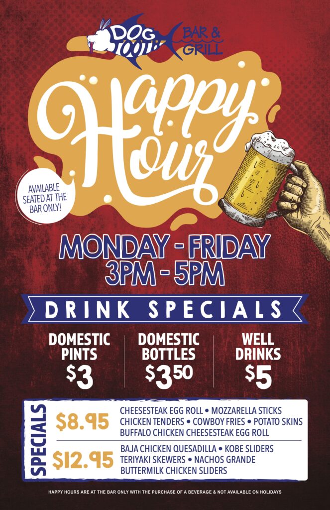 Specials Dogtooth Bar Wildwood NJ | Top 3 Beach Bar Deals You Must Try