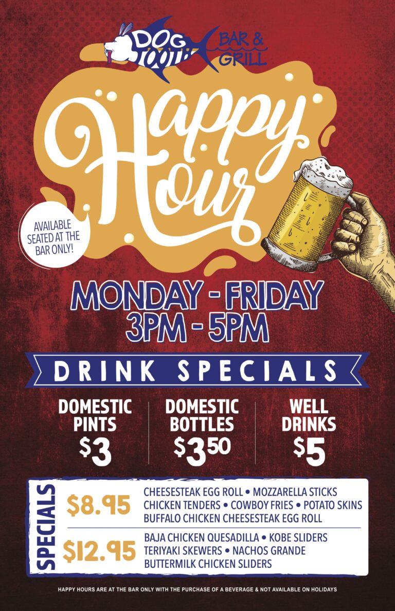 Specials at Dogtooth Bar & Grill: Deals on Food and Drinks